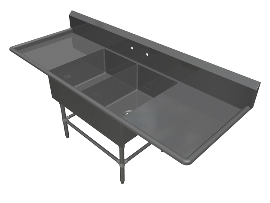 John Boos Bakery Sinks | 20 x 28 Sink Bowls