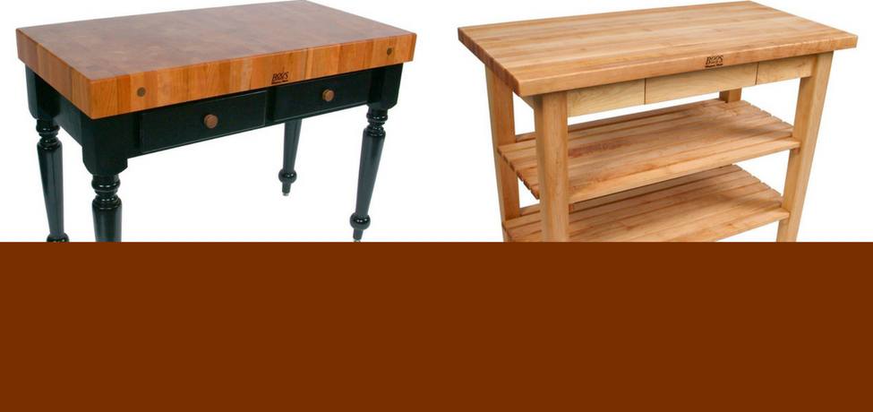 Butcher Block Co. - John Boos Countertops, Tables, Islands & Carts