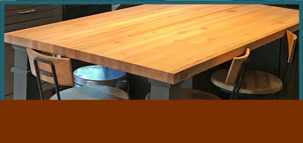 Butcher Block Co. - John Boos Countertops, Tables, Islands & Carts