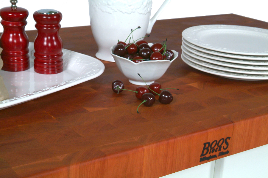 Compare Butcher Block Counters | Cherry End-Grain